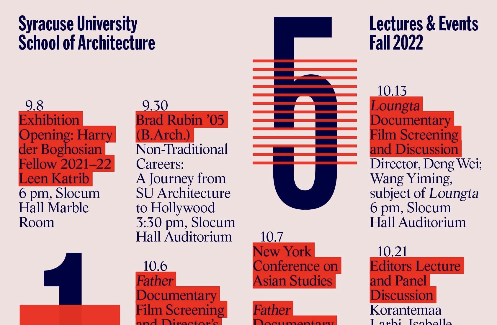 Get Lectured: Syracuse University, Fall '22 | News | Archinect