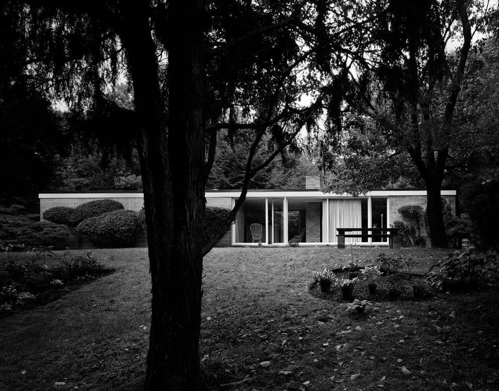 The Booth House, Philip Johnson's first constructed commission, now up ...