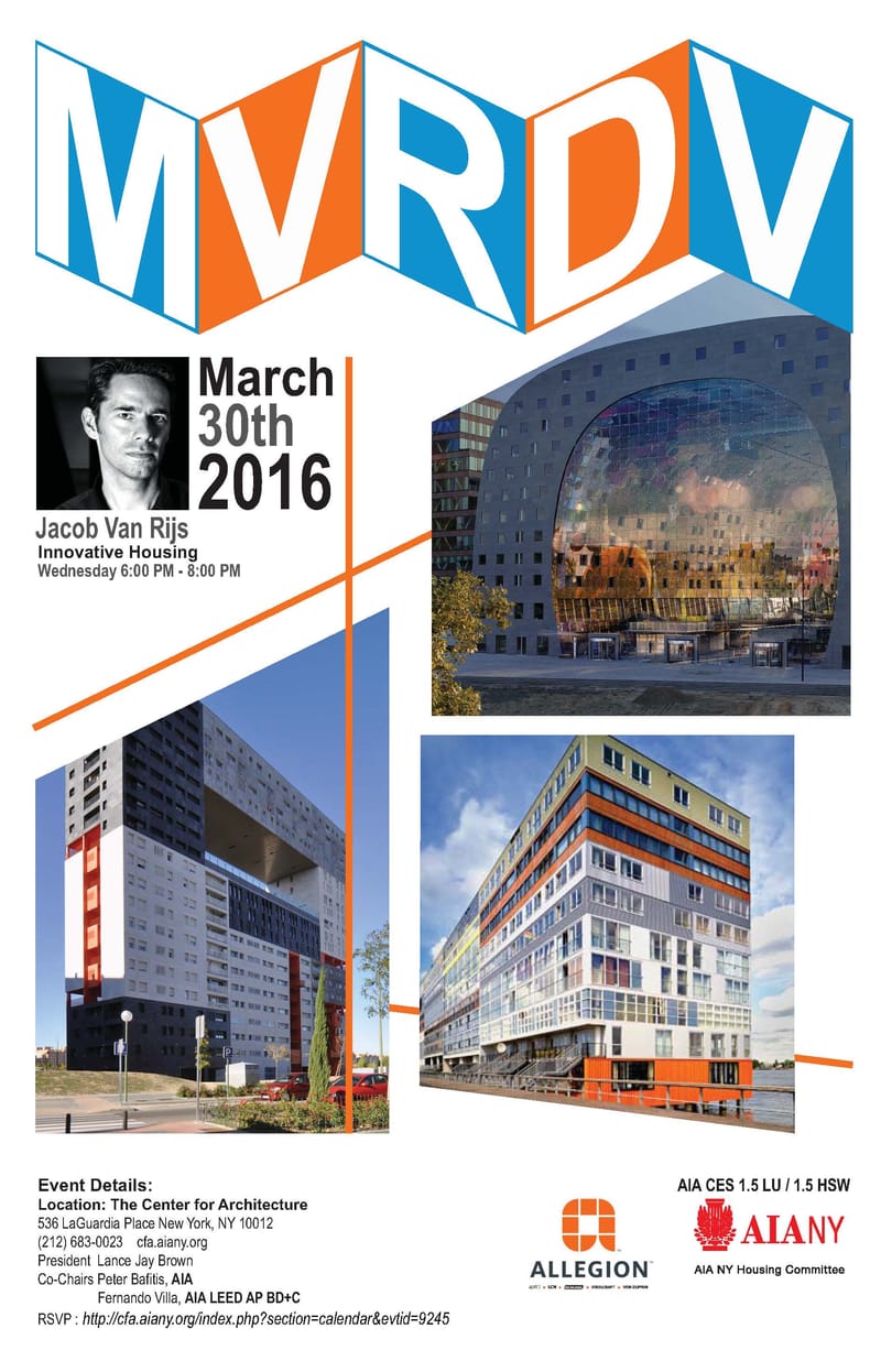 MVRDV Jacob van Rijs Innovative Housing
