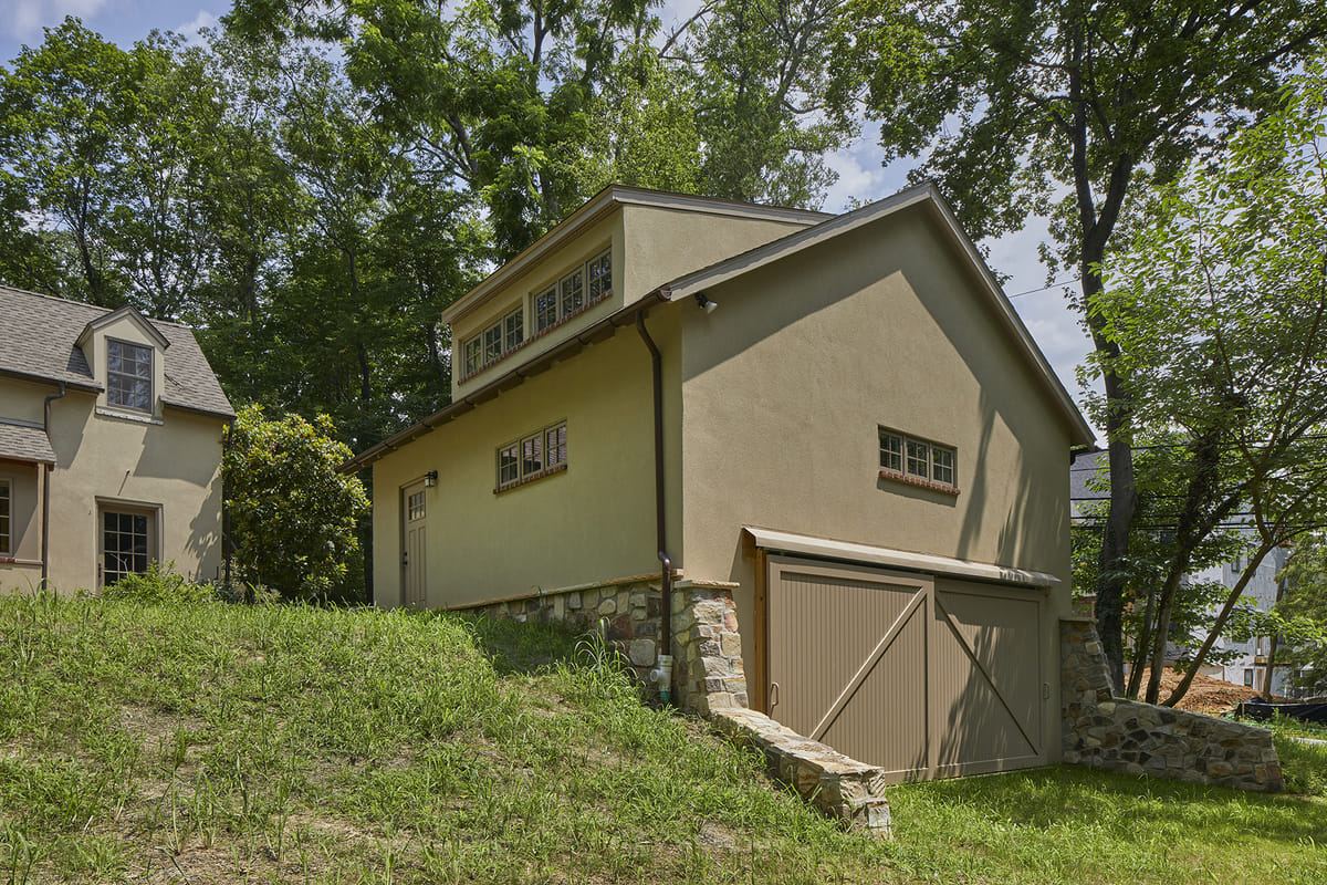 two car residential garage | Joseph Jurasinski | Archinect