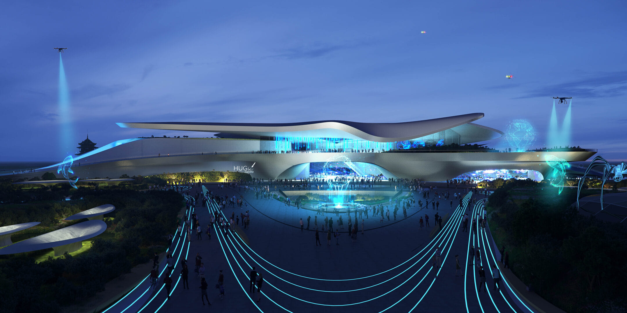 Zaha Hadid Architects reveals Chengdu Science Fiction Museum design in ...