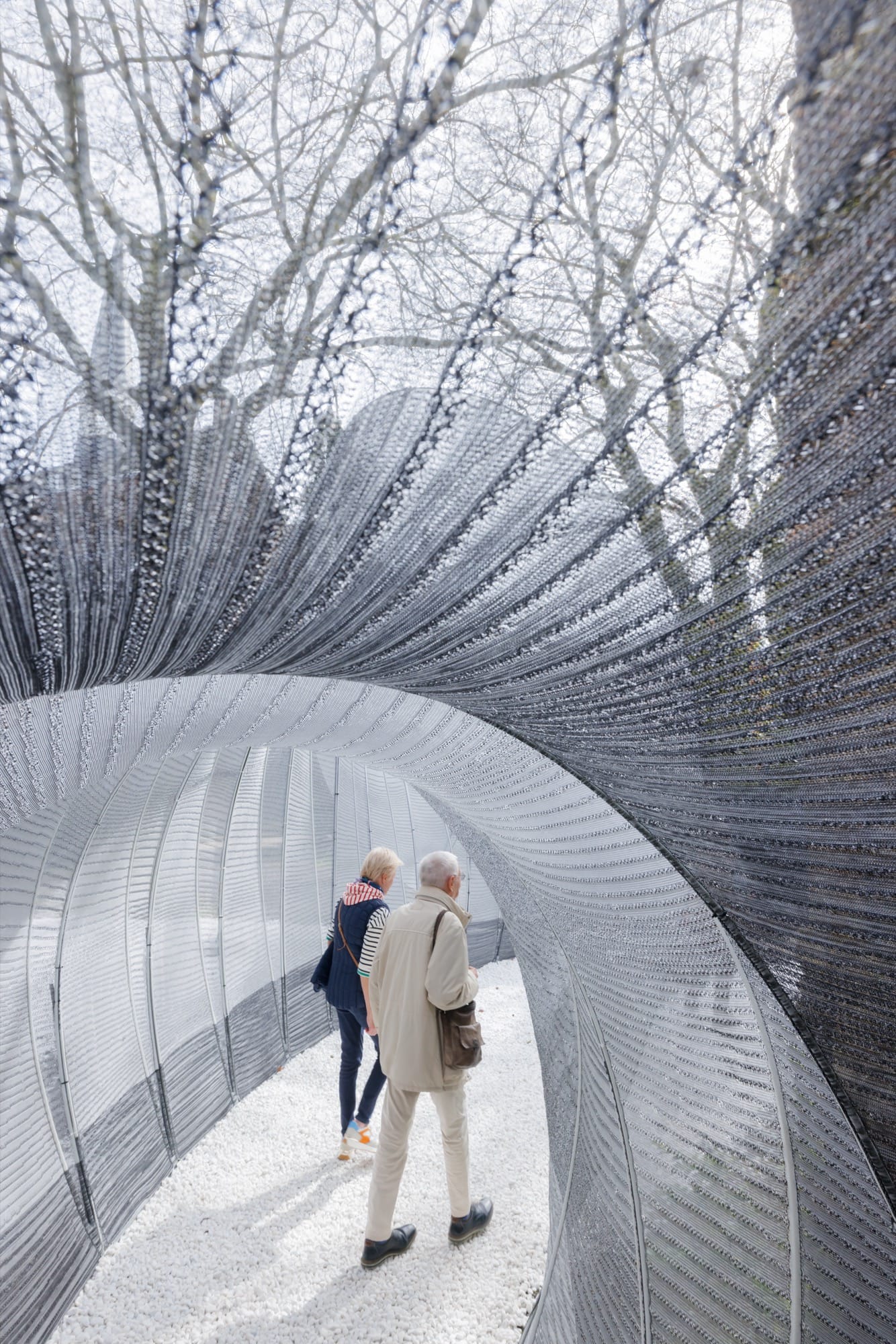 SO – IL creates 3D knit textile passage for Bruges Triennial 2024 ...