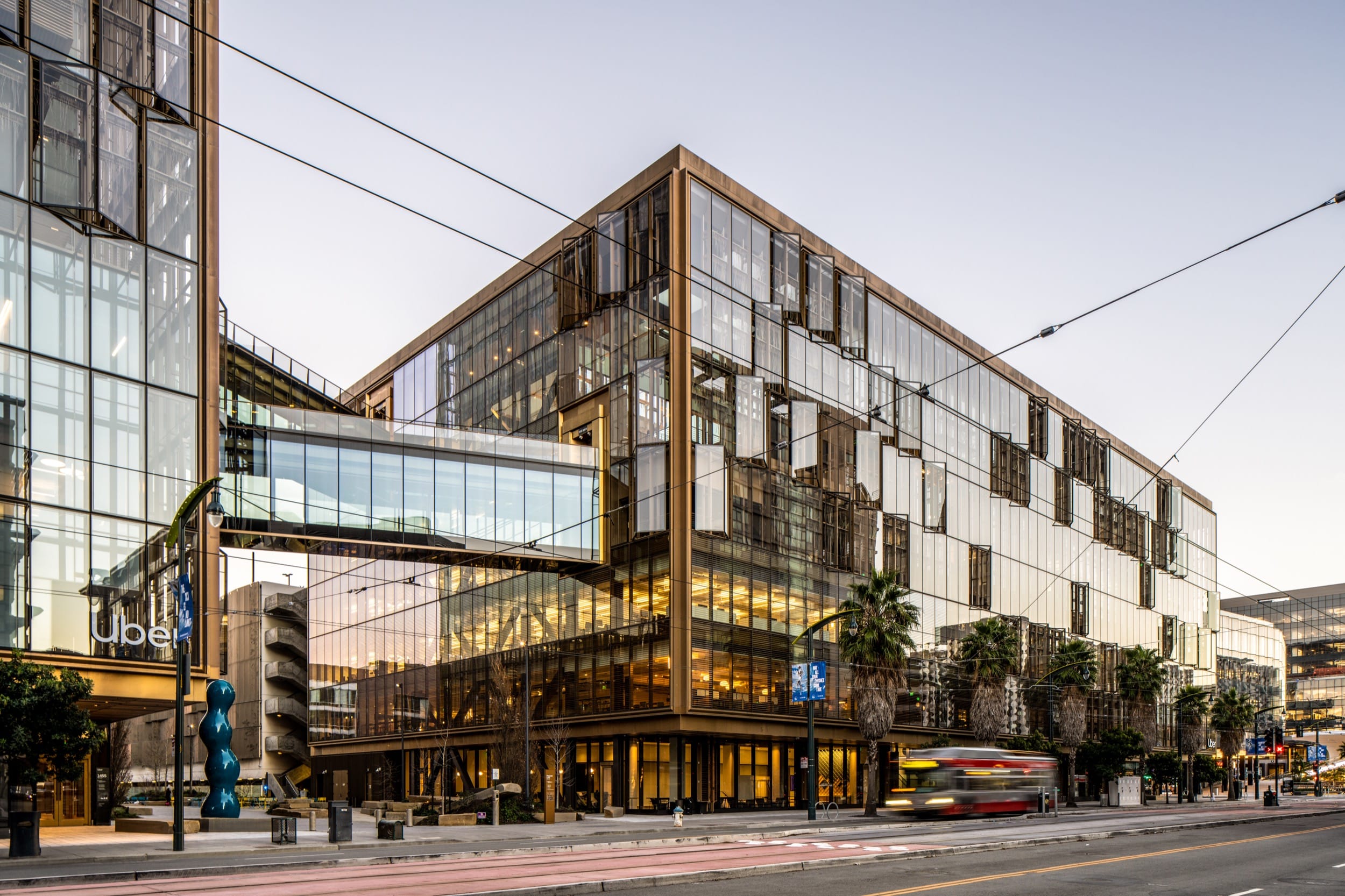 SHoP’s Uber headquarters 'breathes' with smart accordion-style windows ...