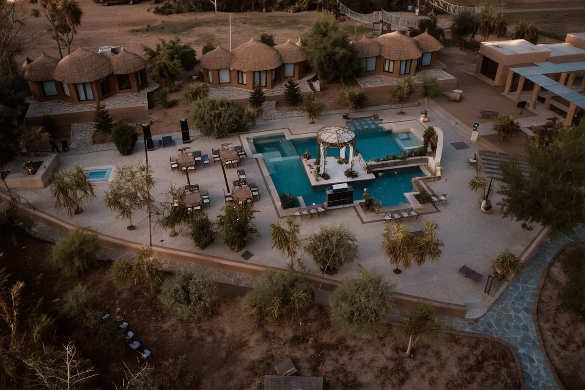 Swimming Pool at Gaj Retreat | Ashutosh Mukherjee | Archinect