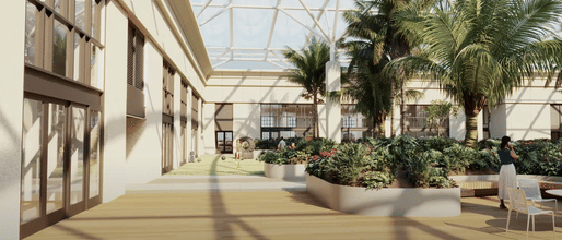 Updated Munger Hall images show two floors removed as controversial ...