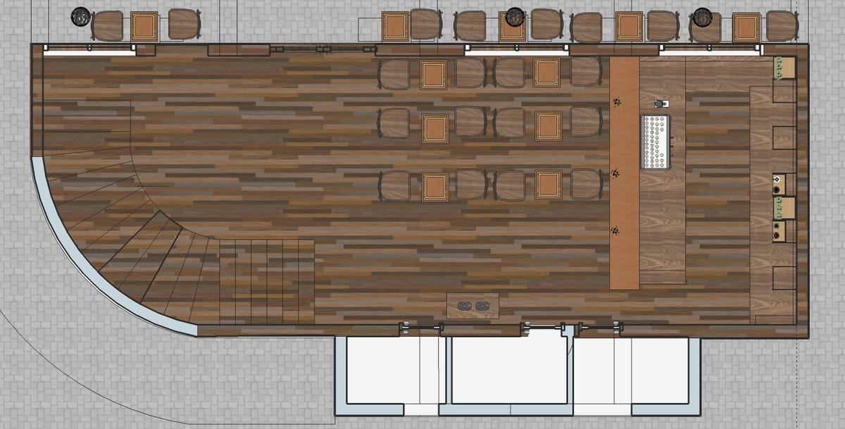 Reconstruction Bar | Dritan Turabi | Archinect