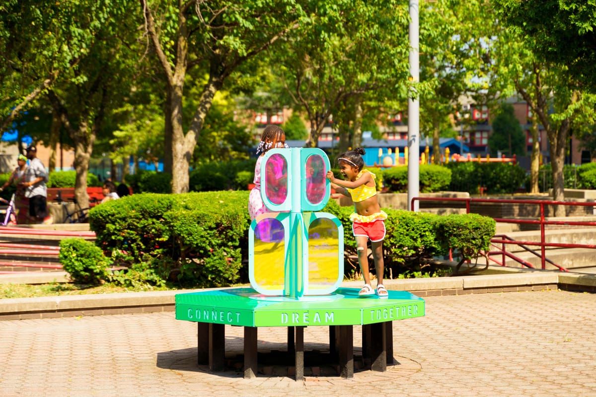 Sprout, a New Neurodiverse Playscape at the Polo Grounds Towers in ...