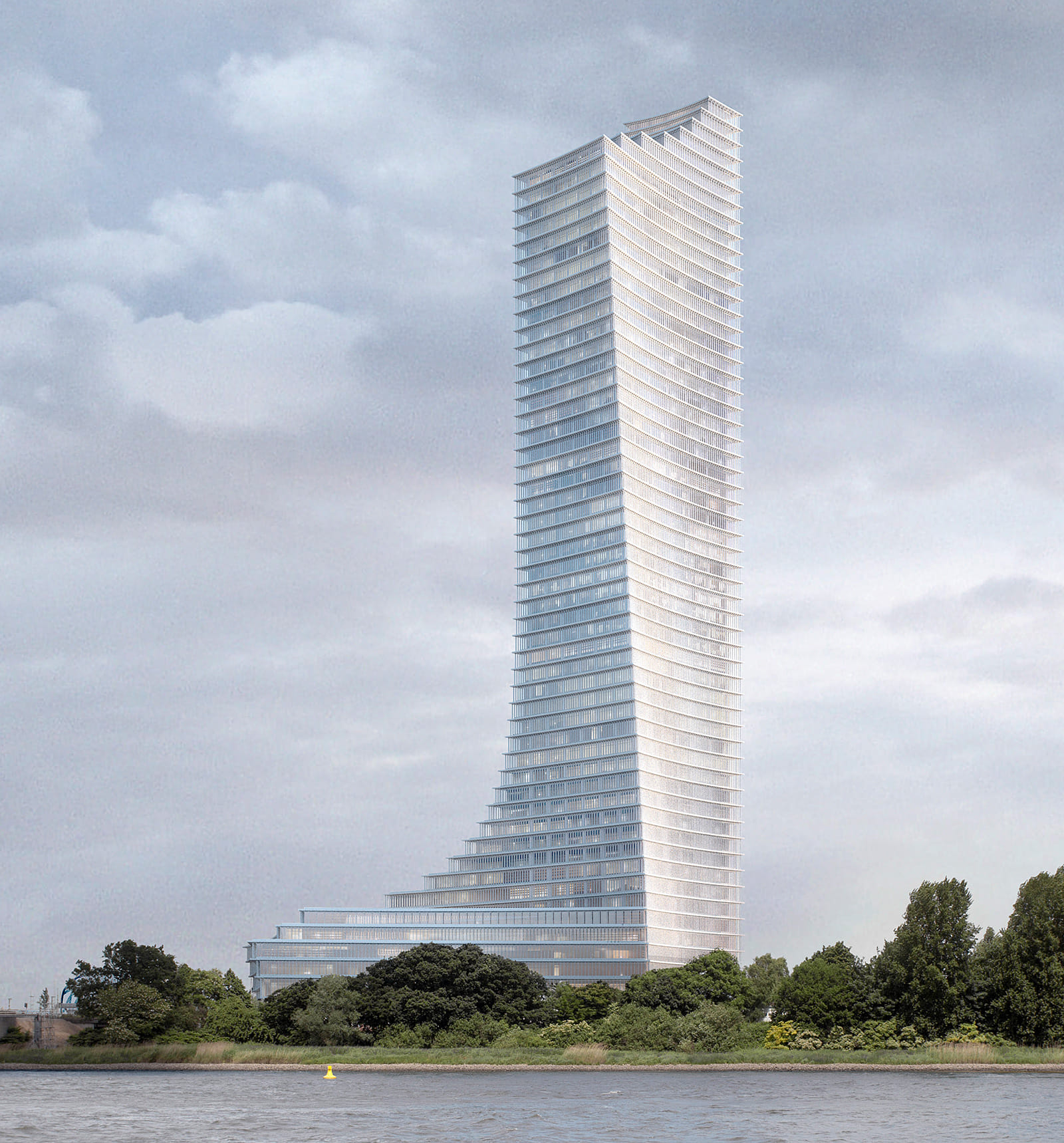 David Chipperfield wins Elbtower competition in Hamburg