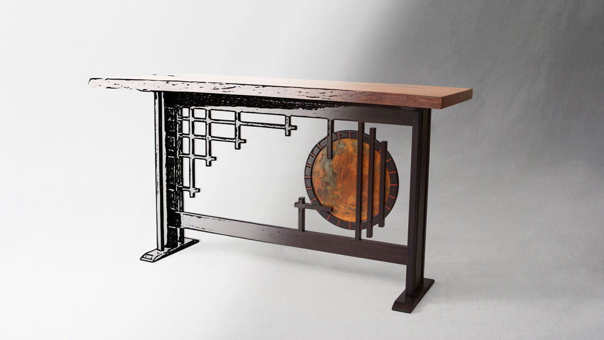 Porthole Entry Table | Brian Benham | Archinect