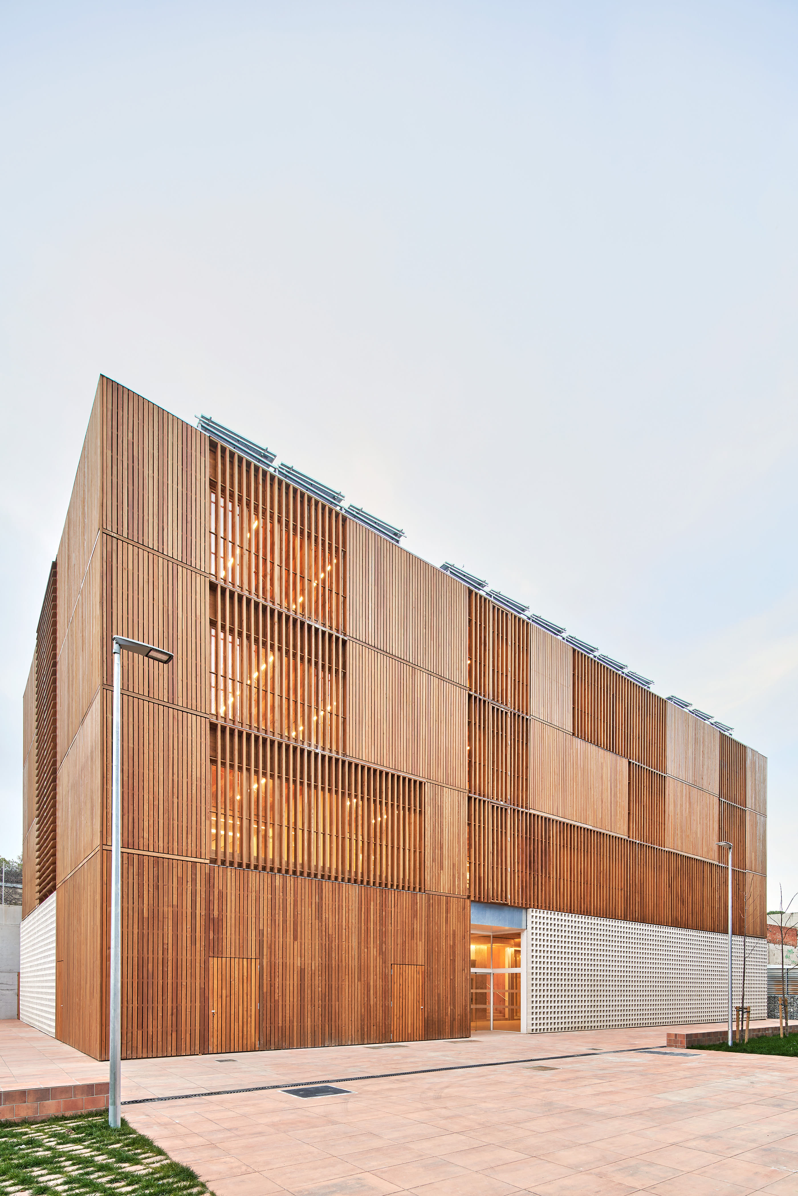 New timber building by Haz Arquitectura employs a range of sustainable ...