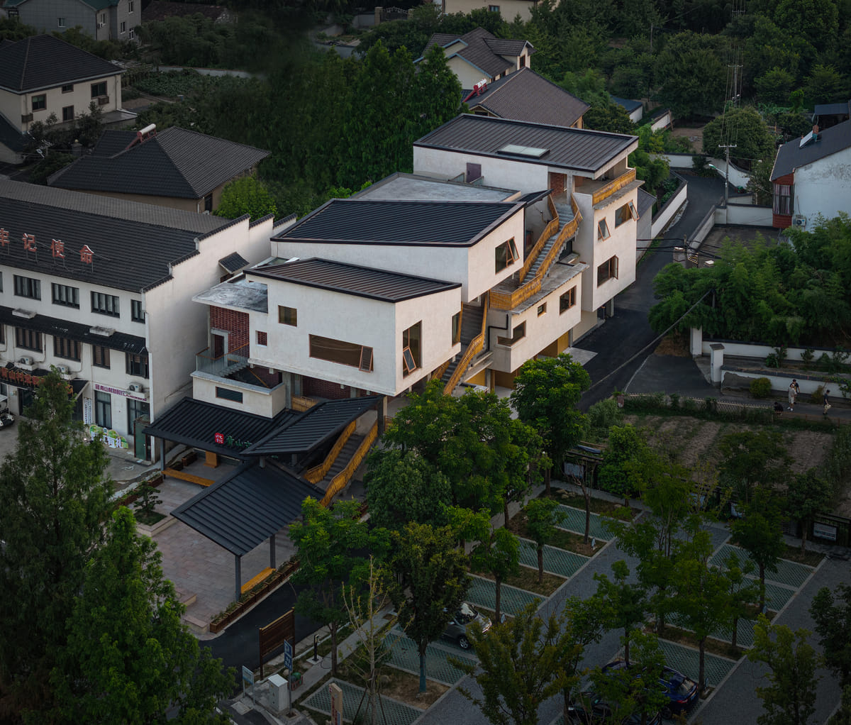 Qingshan Culture Hall | MOMENTUM Architects | Archinect
