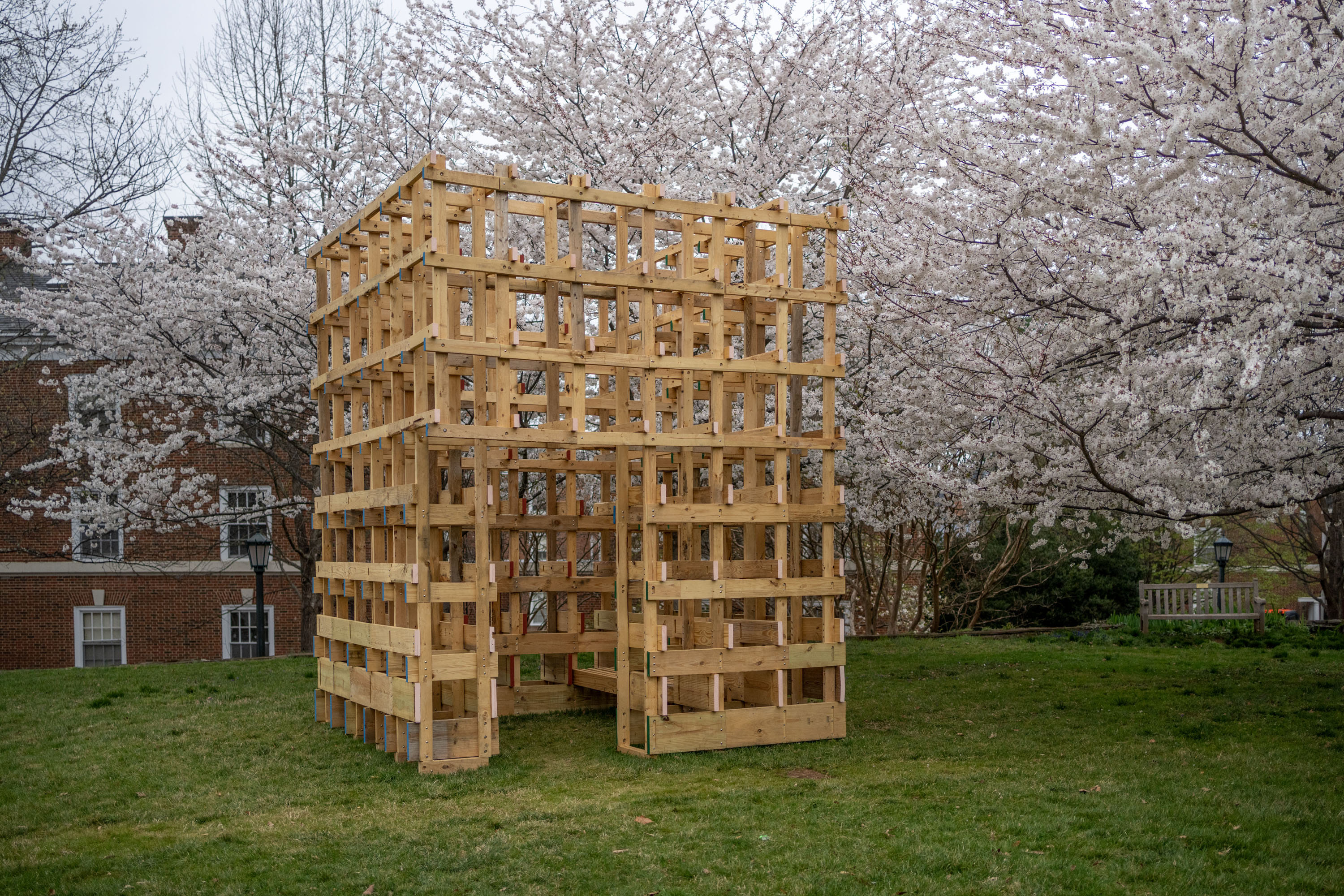 Expo of biomaterial structures populates University of Virginia campus ...