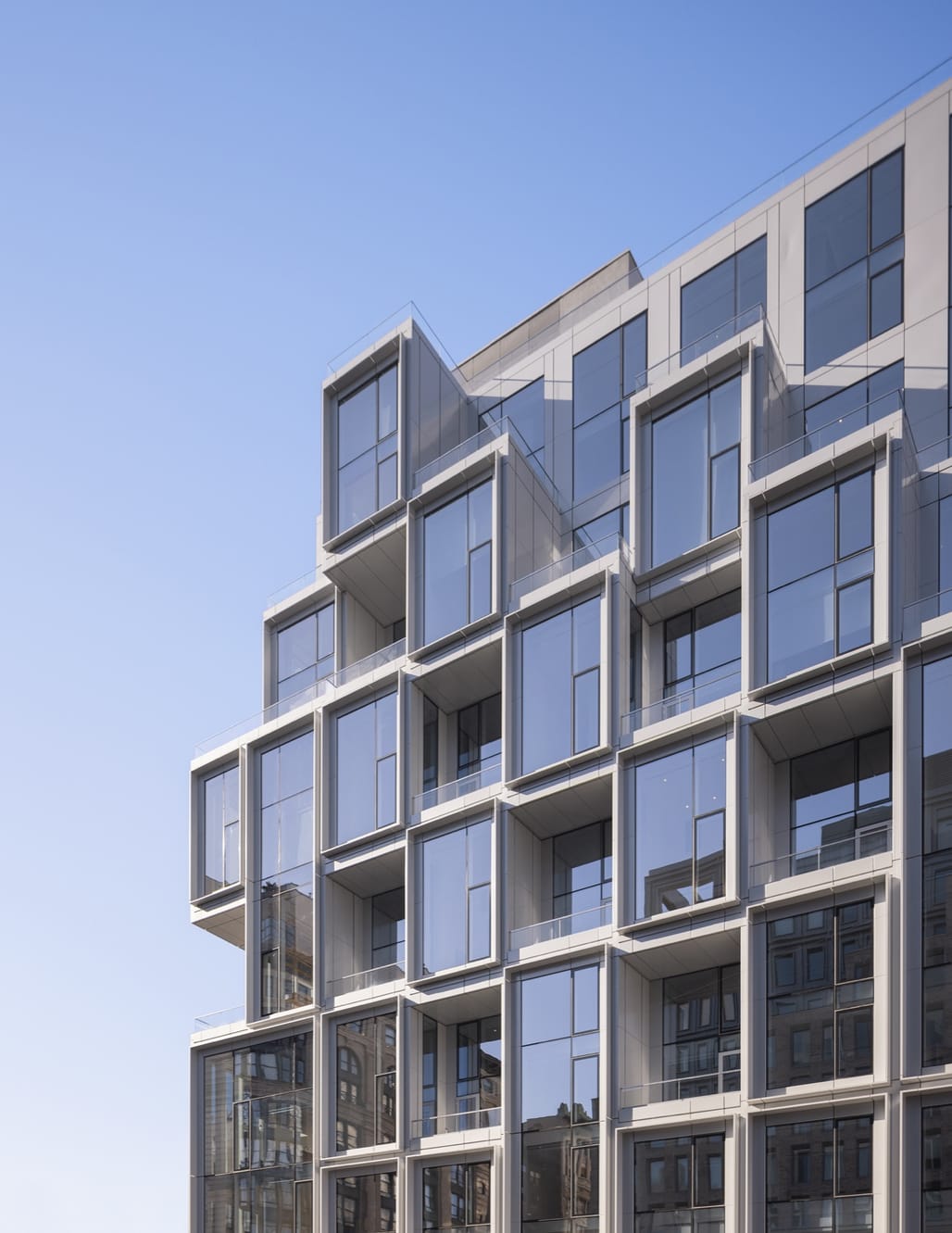 ODA completes New York residential building with a glass box facade ...