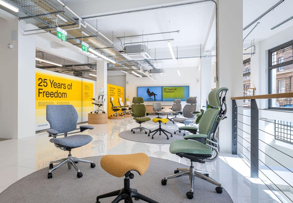Humanscale Showroom London Activation | Ruperti | Archinect