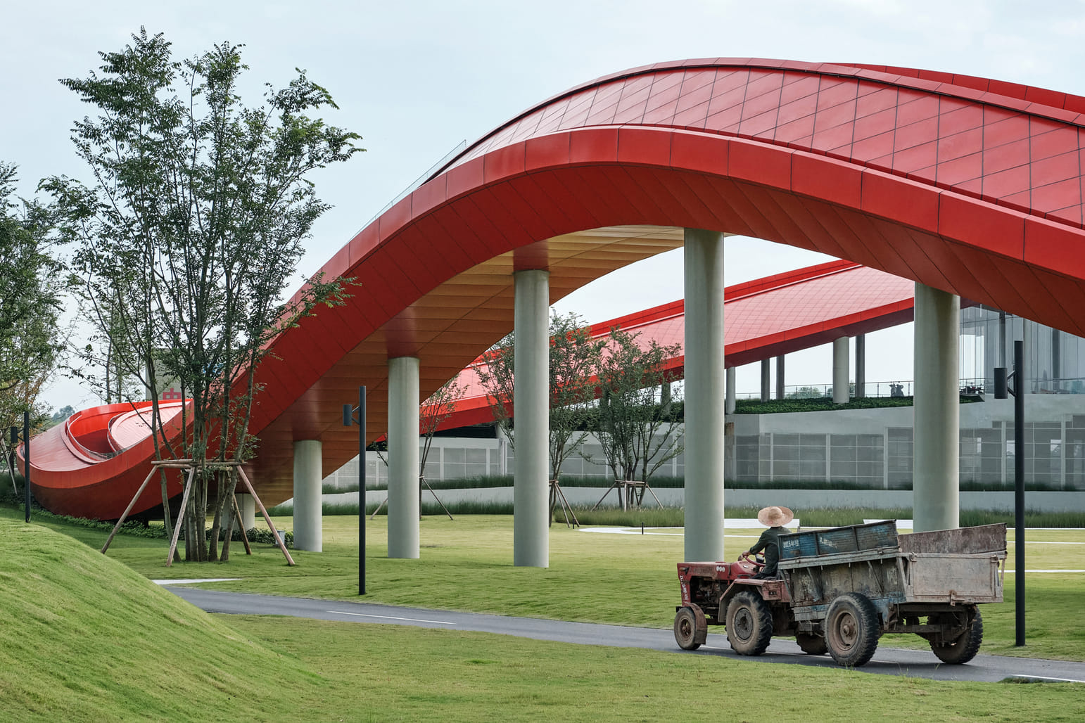 The "Loop of Wisdom" combines recreation with exhibition in Chengdu ...
