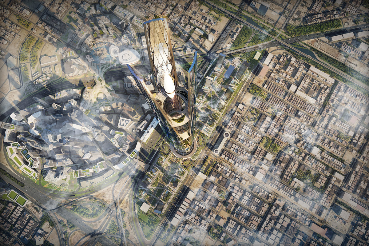 Super Tall Tower Competition 超级塔楼竞赛 | Bryan Chow | Archinect