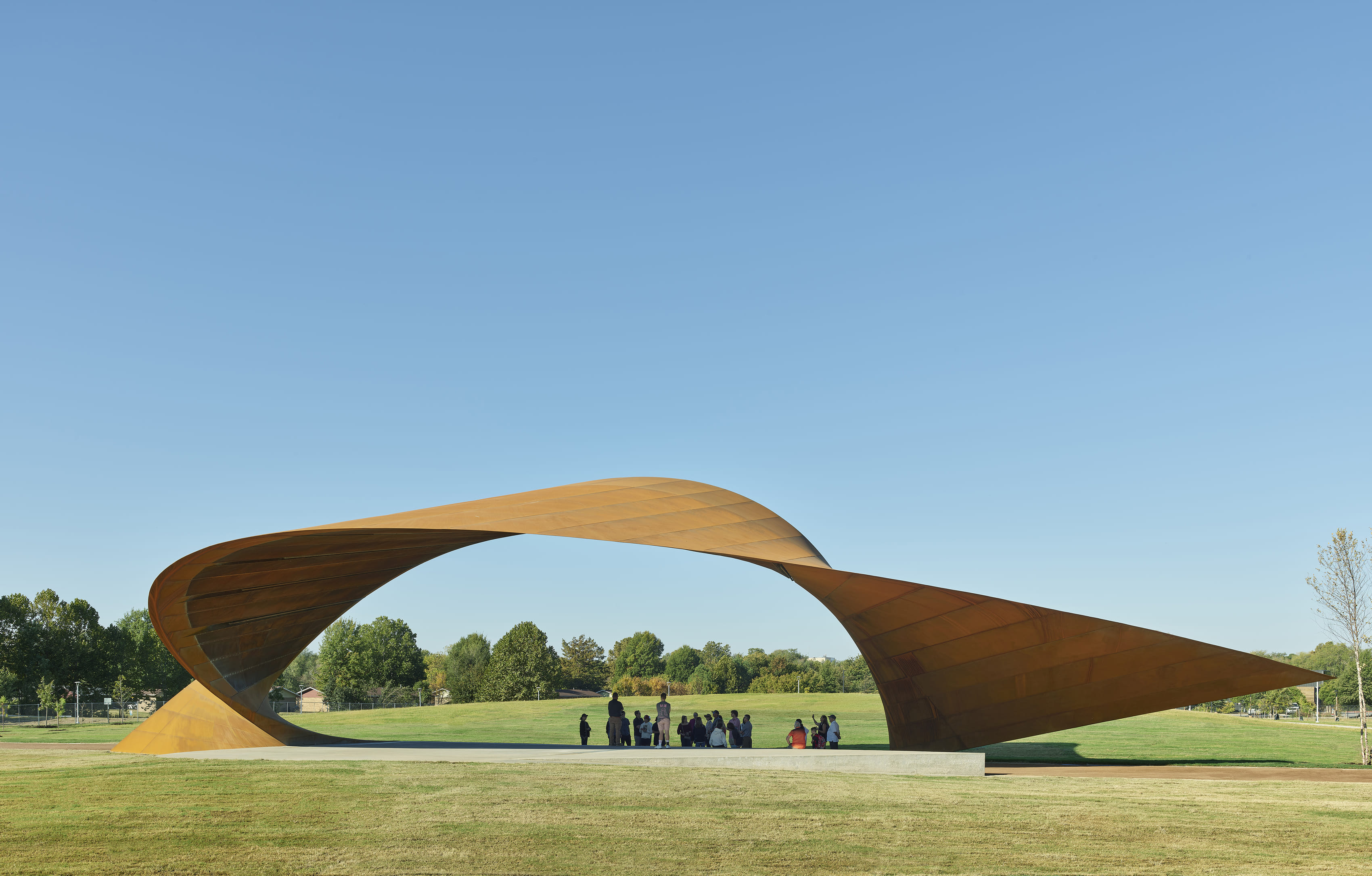 Trahan Architects completes community-enhancing pavilion design in ...