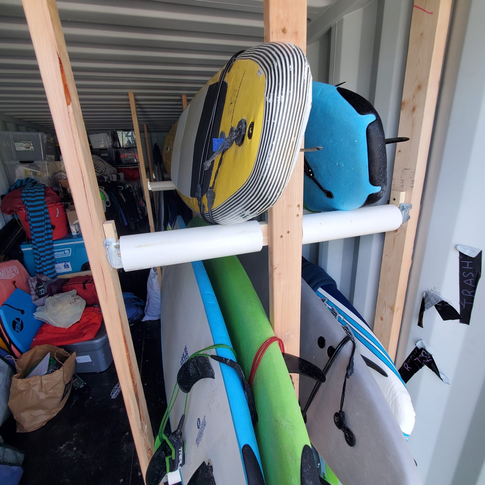 Rolling Surf Rack | Jamal Birkett | Archinect