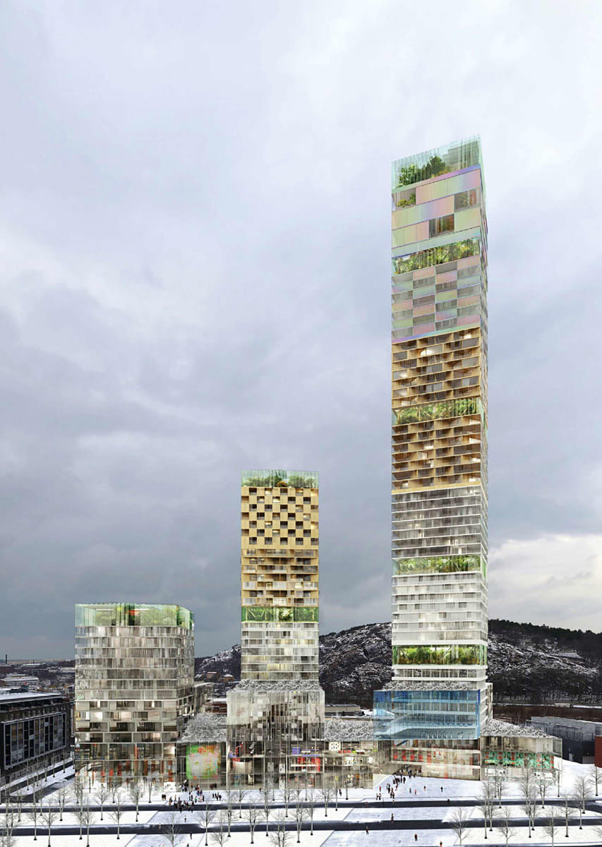 Finalists announced for Scandinavia’s tallest skyscraper in Gothenburg ...