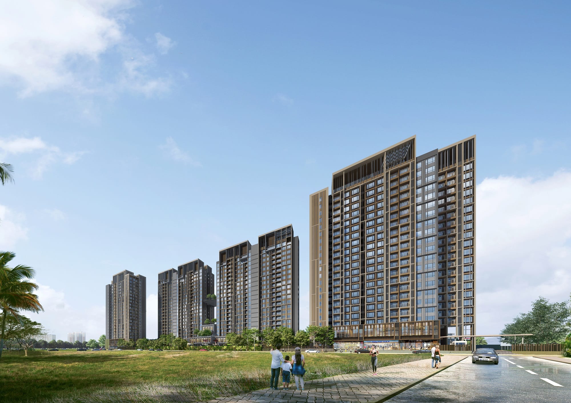 A Resort-like Luxurious Oasis at Ho Chi Minh City | Aedas | Archinect