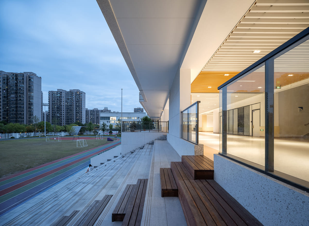 Linping No.3 Middle School Fenghe Road Campus | GLA Design | Archinect
