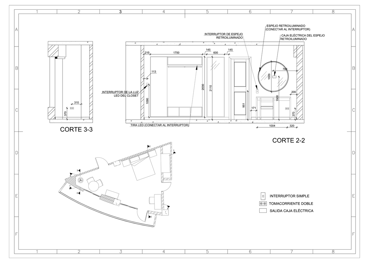 Prototype hotel room | Rocio Perez | Archinect