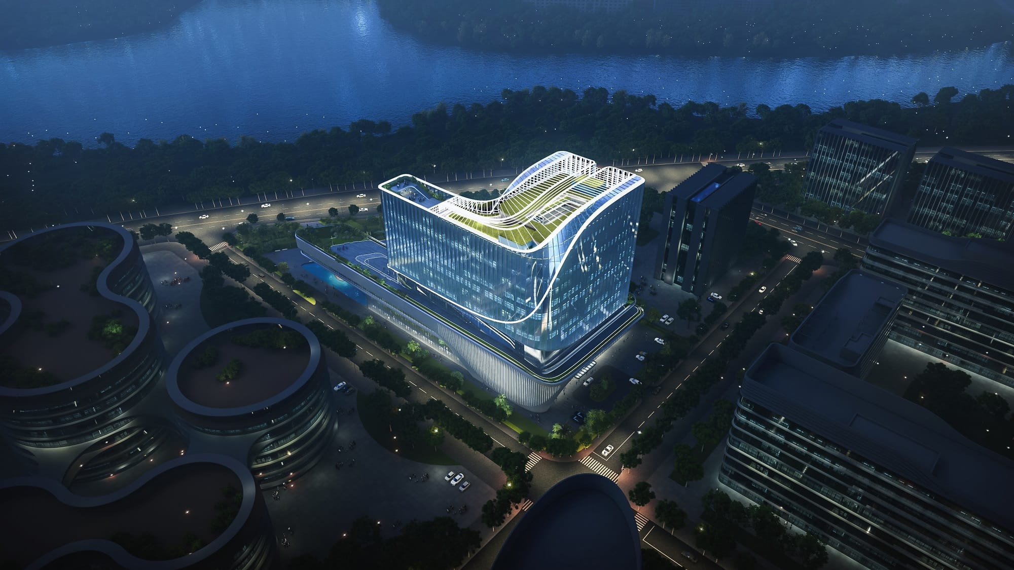 New Akeso Asia Pacific Headquarters in Guangzhou | Aedas | Archinect