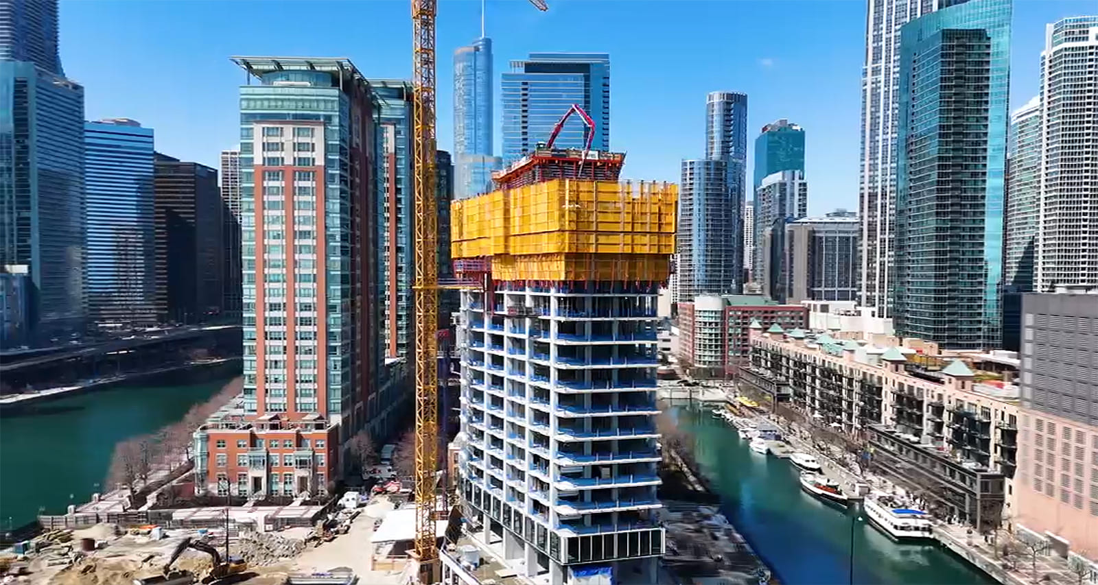 400 Lake Shore Drive reaches major construction milestone | News ...