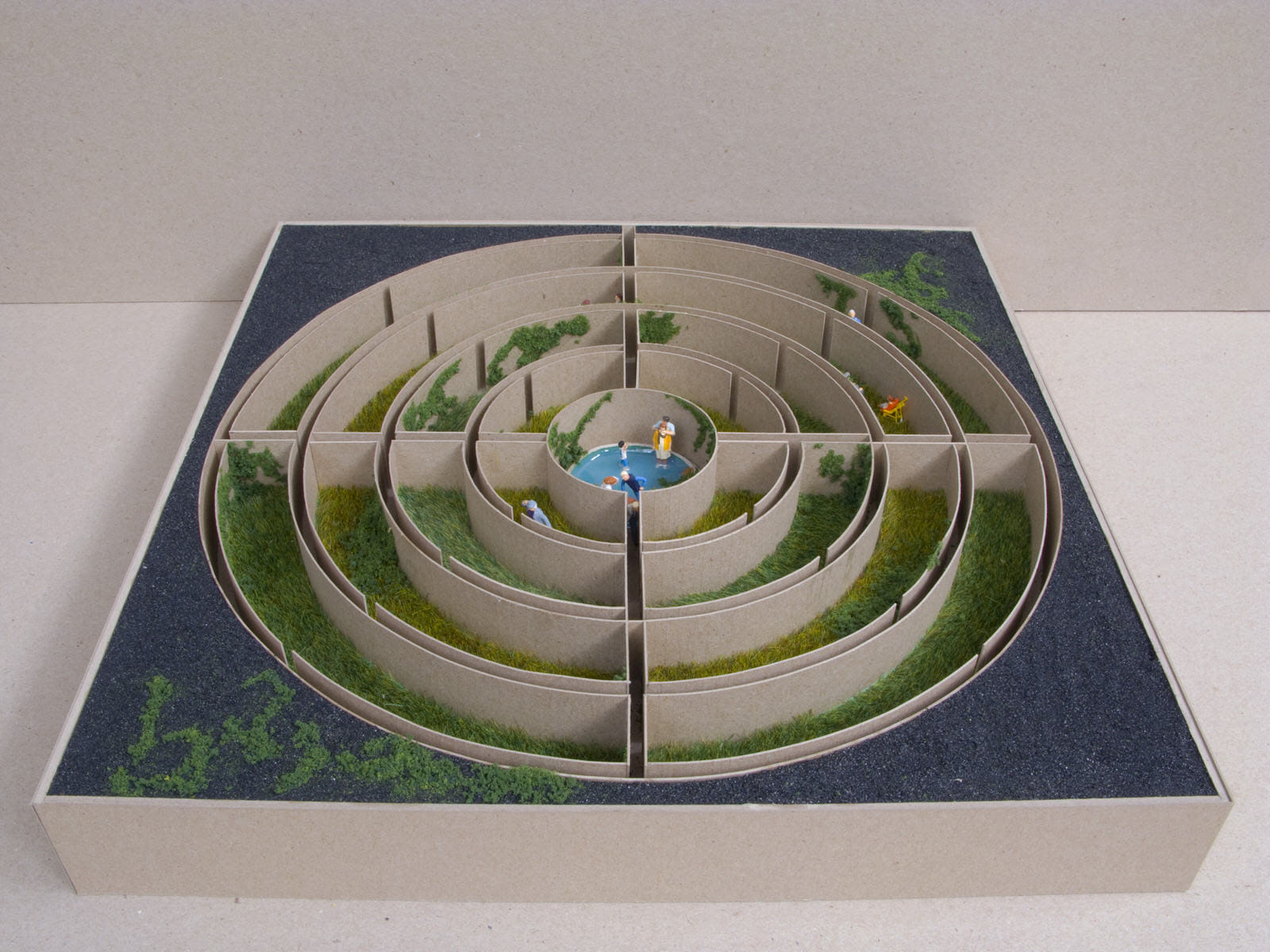 Working out of the Box: Daniel Dorall, Architect turned Maze Artist ...