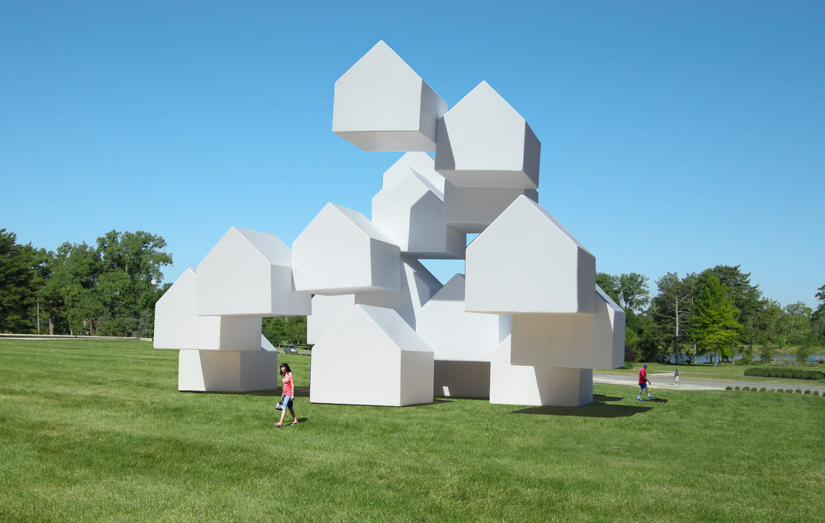 The Modular House Pavilion (A public art installation) | michael ...