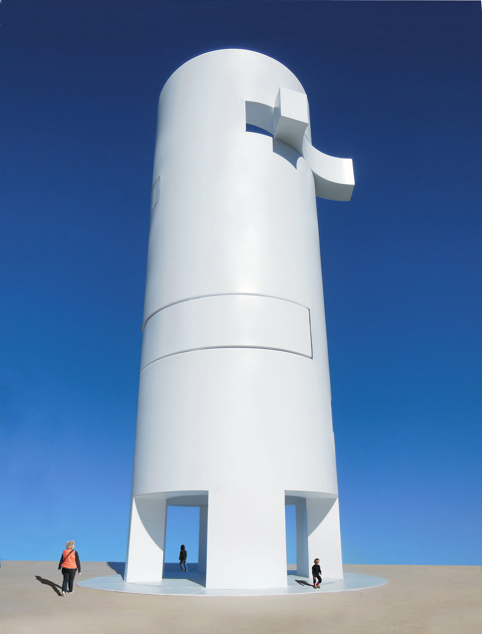 The Sun Shaped Column | michael jantzen | Archinect