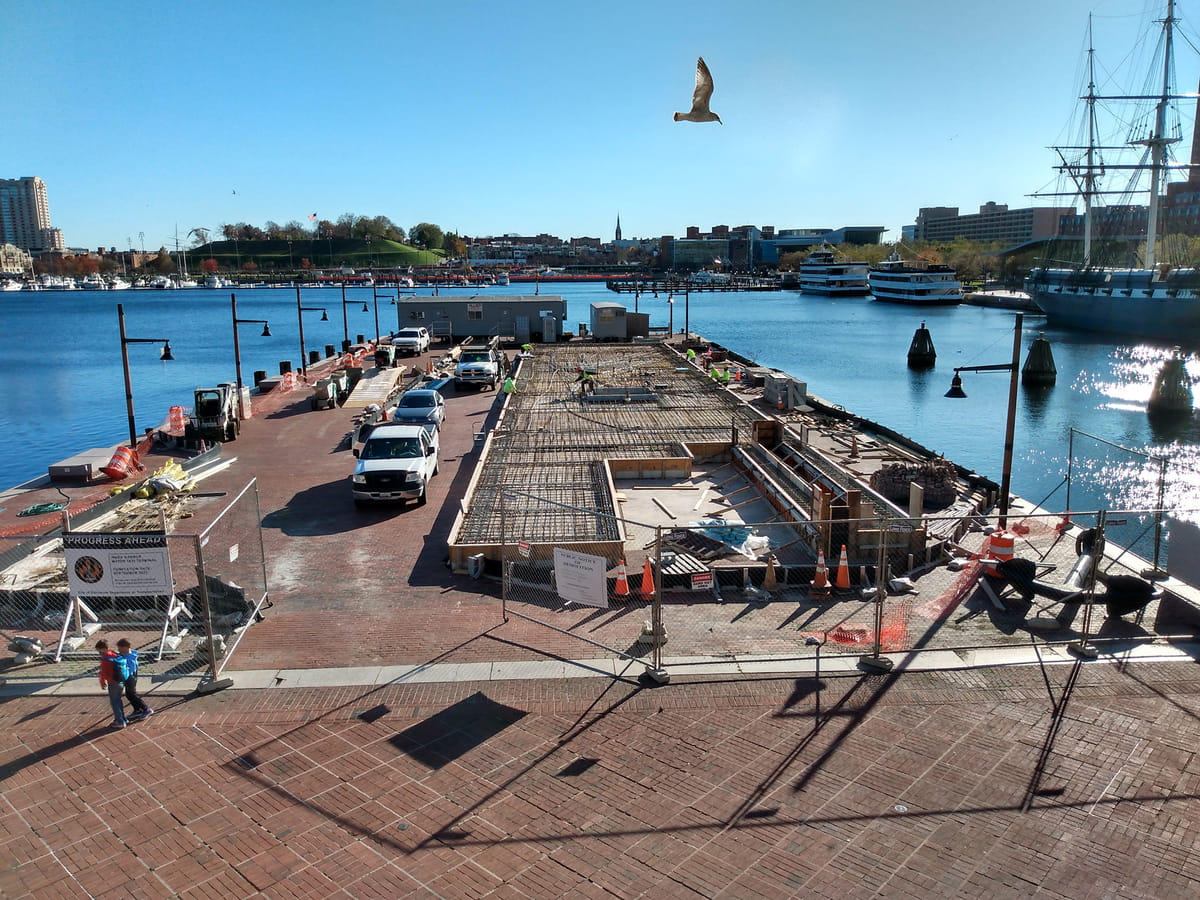 USS Constellation Museum, Inner Harbor Water Taxi Terminal - New Museum ...