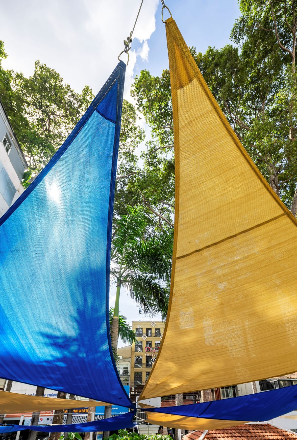 Vibrant Shading Structures: Redefining Kindergarten Playgrounds in Ho ...
