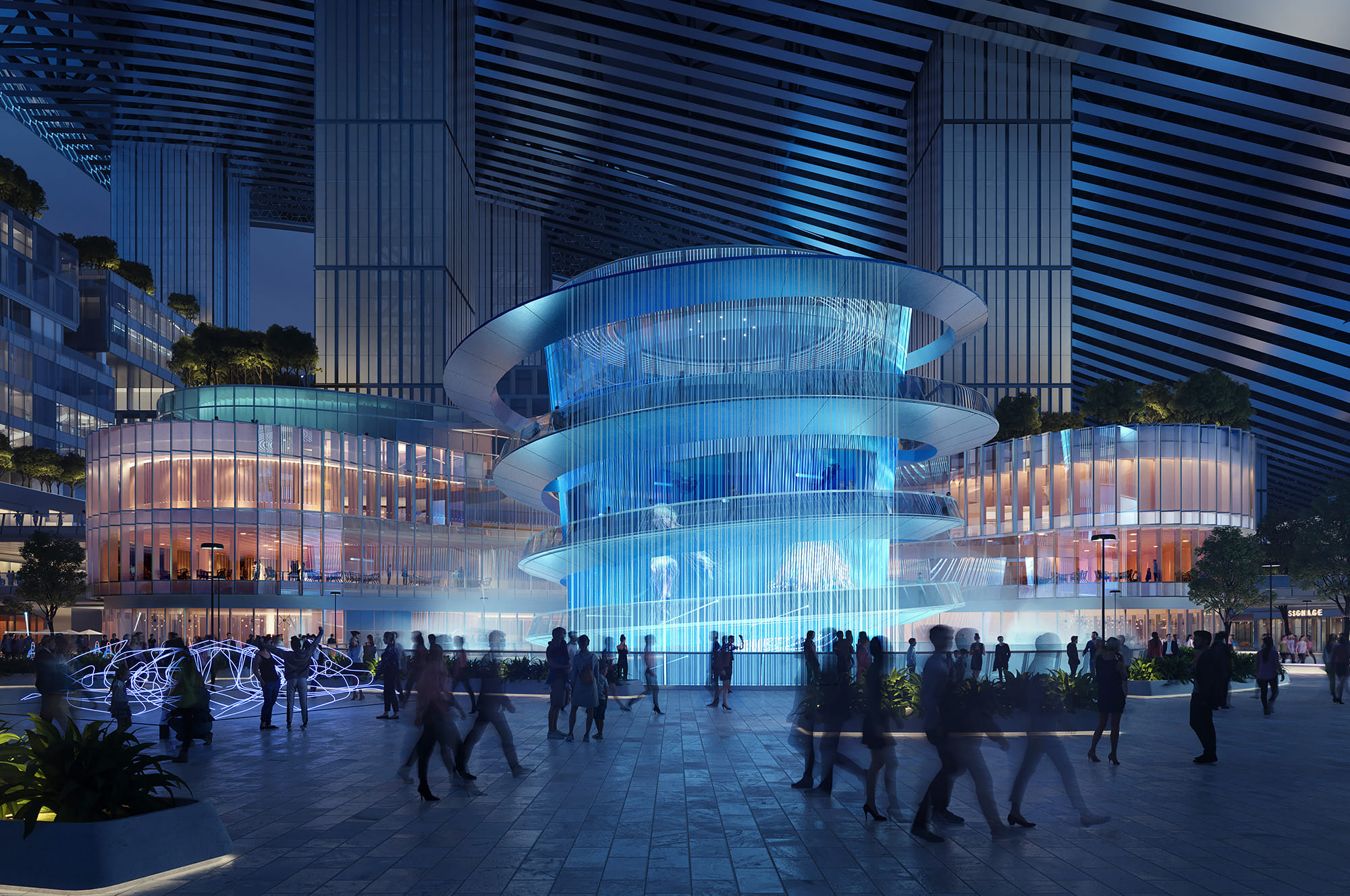 10 Design Creates World’s Largest Indoor Ski Centre | 10 Design | Archinect