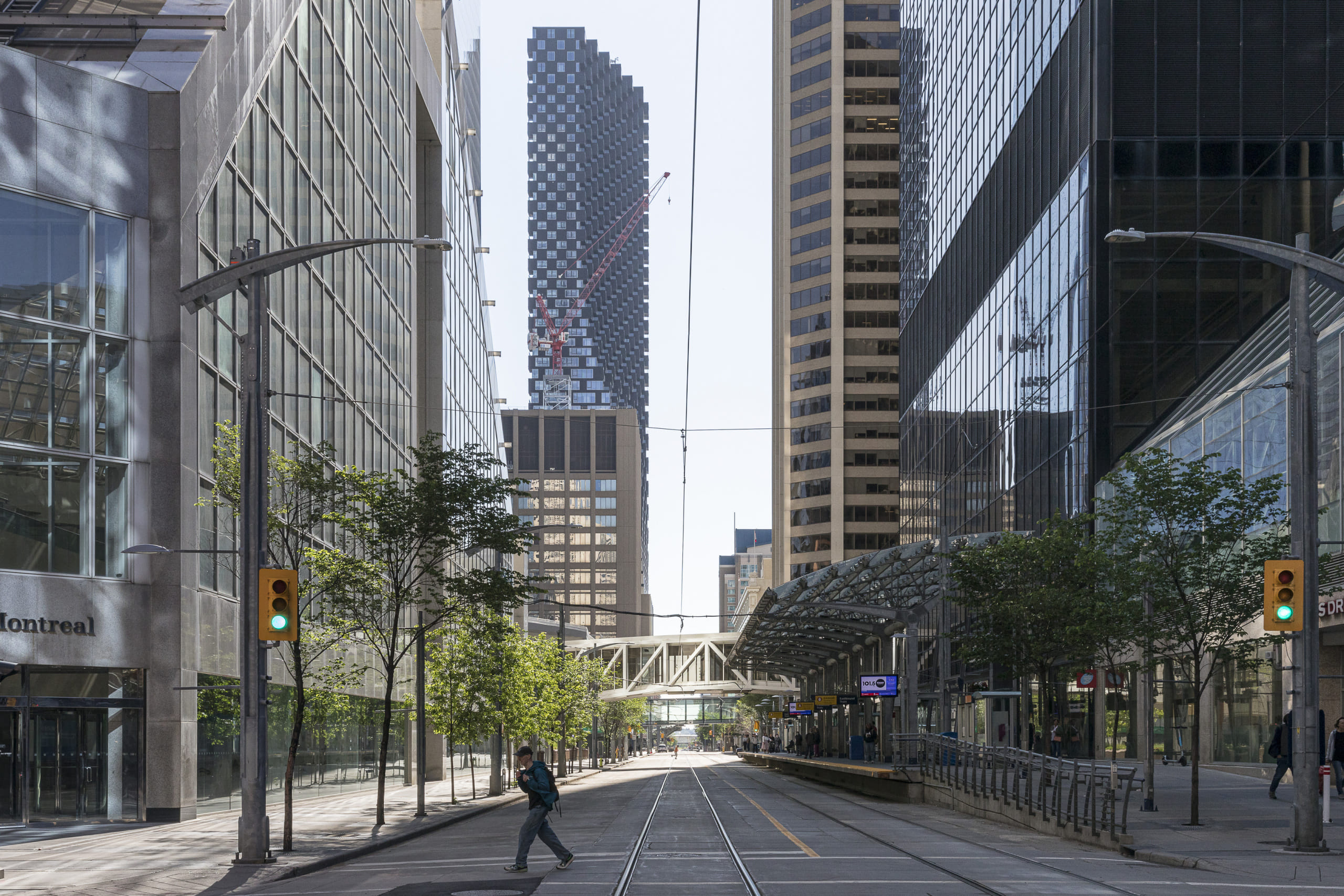 BIG's pixelated Telus Sky Tower in Calgary stands 'like a lady in a ...