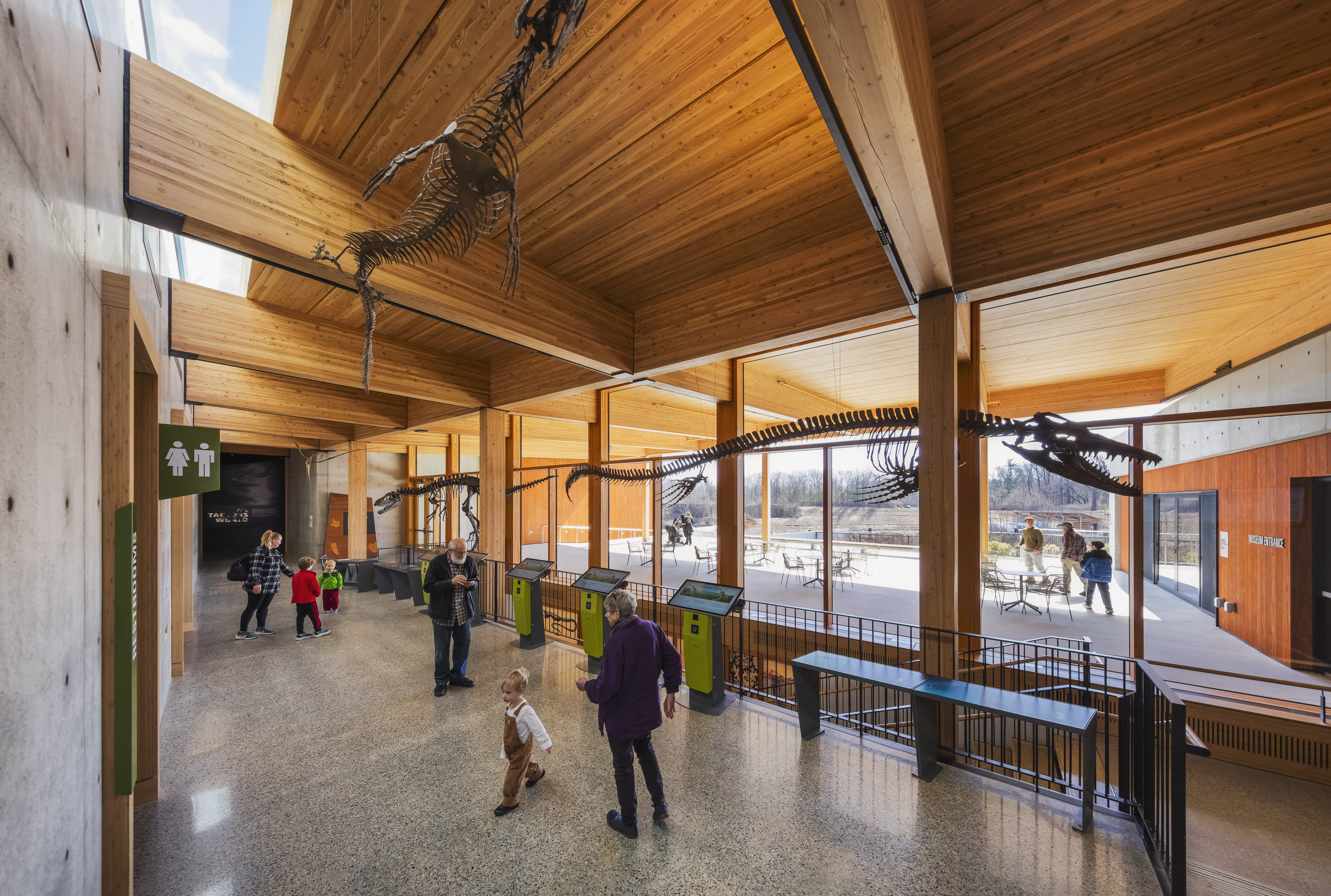 Ennead completes new dinosaur fossil museum for New Jersey's Rowan ...