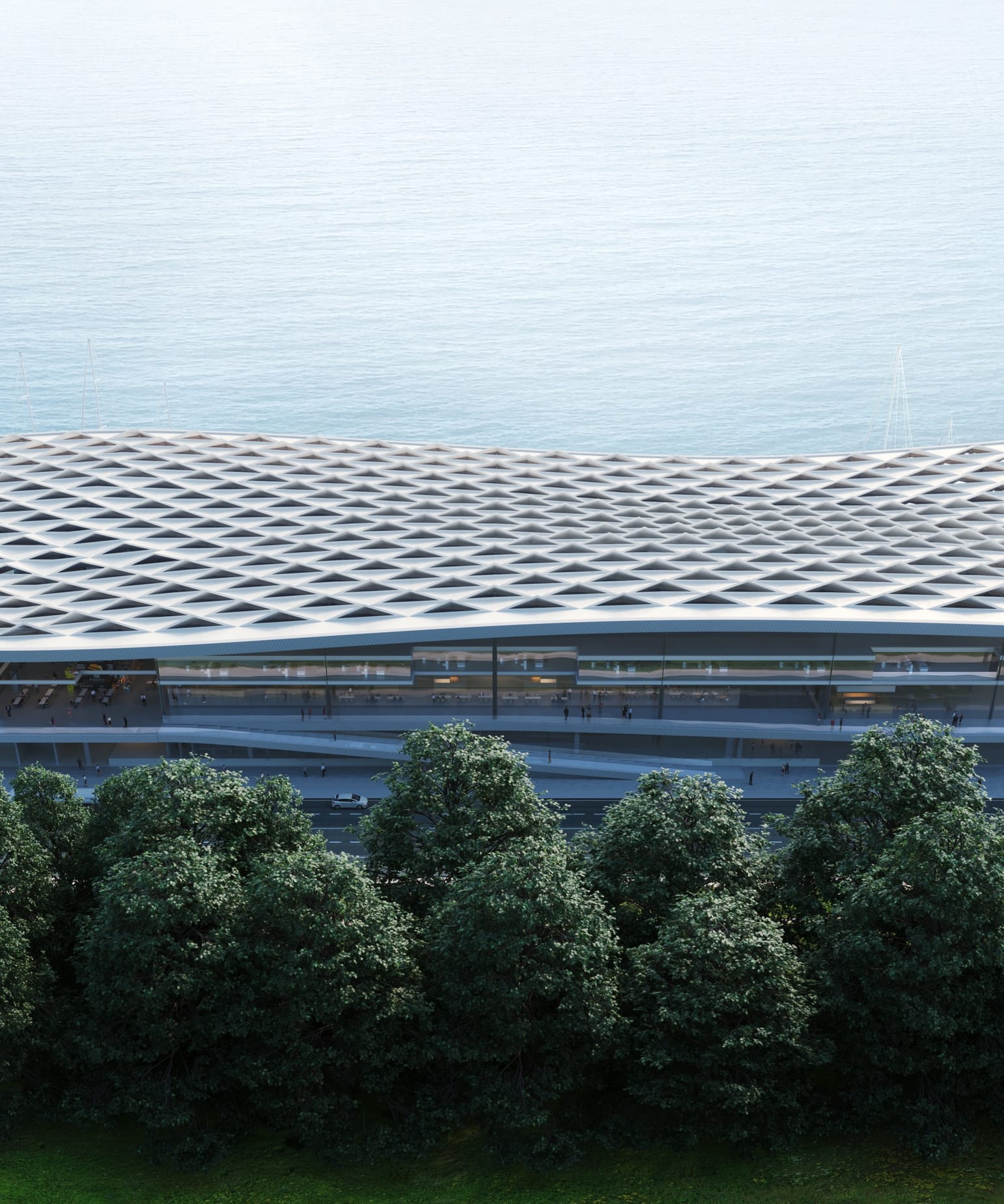 3XN and GXN offer insights into unique roof design behind Sydney Fish ...