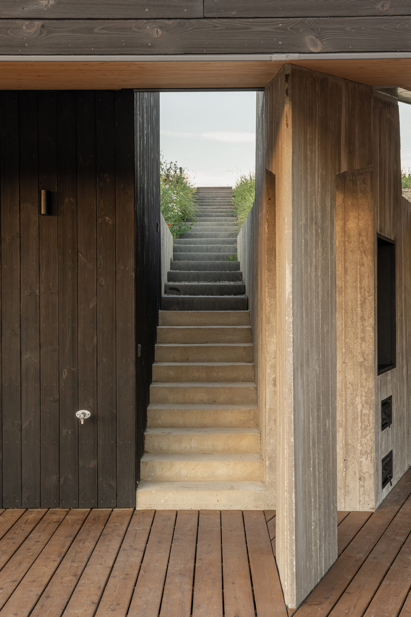 This Hungarian mass timber house blends seamlessly into its natural ...