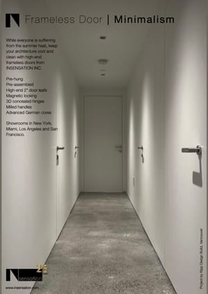 Insensation Inc. Frameless Doors | Archinect