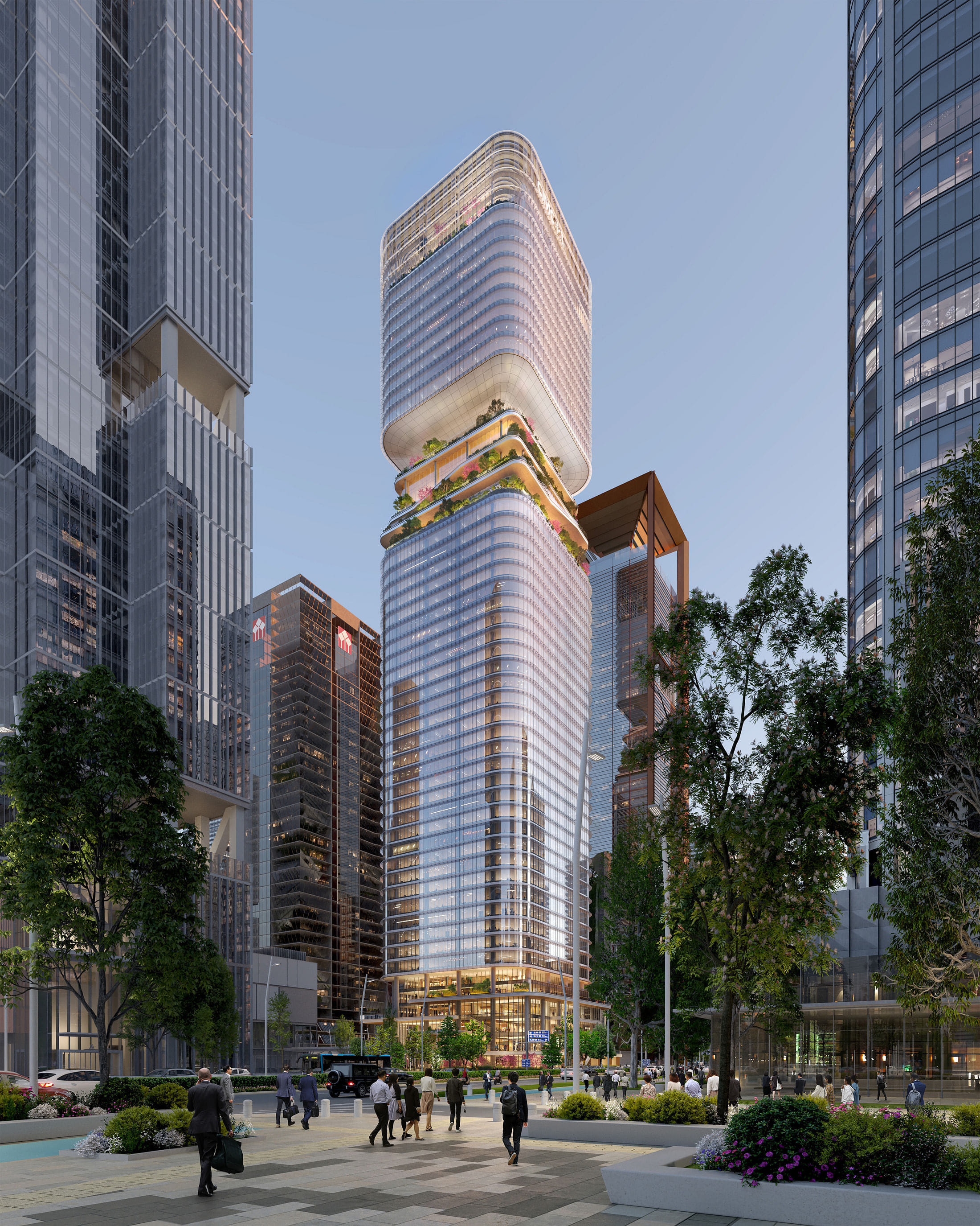 SOM breaks ground on new 53-story office project in Shenzhen | News ...