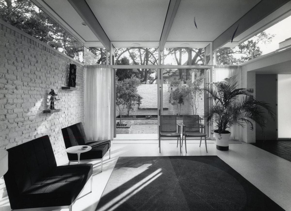 Inside the first modernist house in New Orleans listed on the National ...