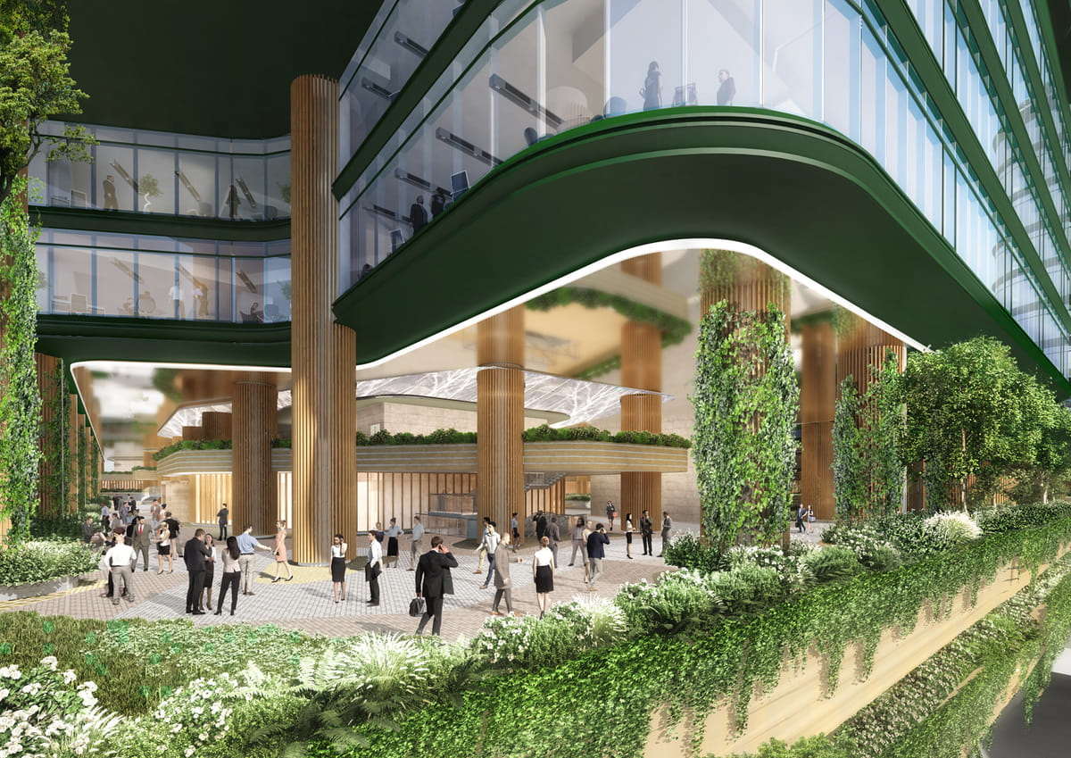 NESCO Centre Building II - An Urban Campus | Aedas | Archinect