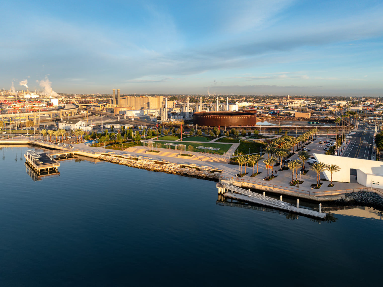 LA’s Wilmington Waterfront Promenade opens after Sasaki landscape ...