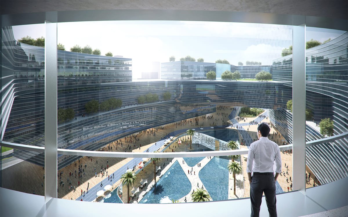 Pingan High-Tech Park | Dplus Studio | Archinect