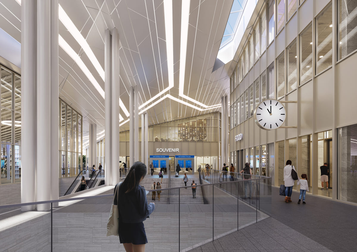 Taoyuan Station | Mecanoo | Archinect