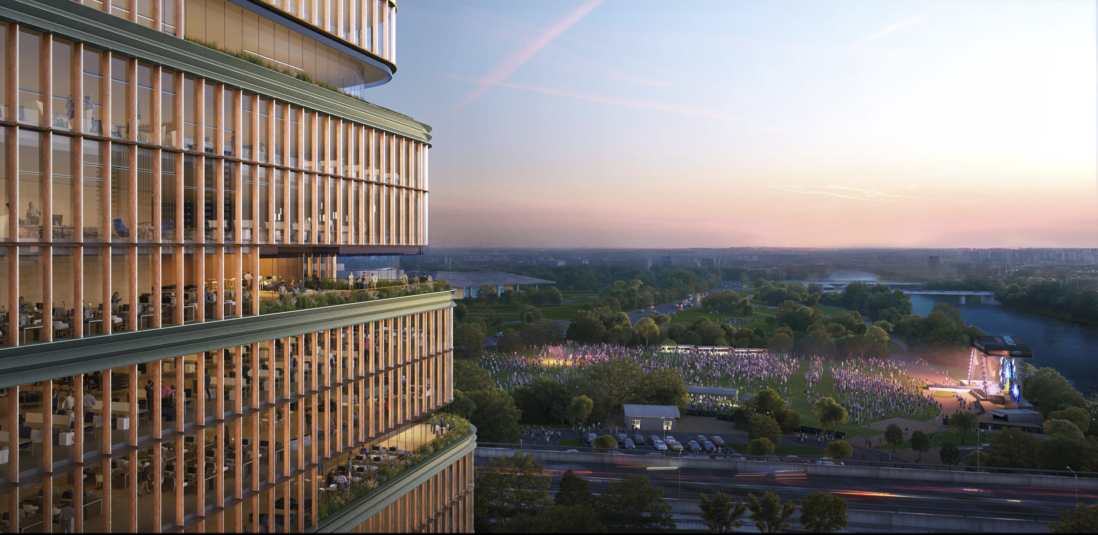 One Lady Bird Lake | Kohn Pedersen Fox Associates (KPF) | Archinect
