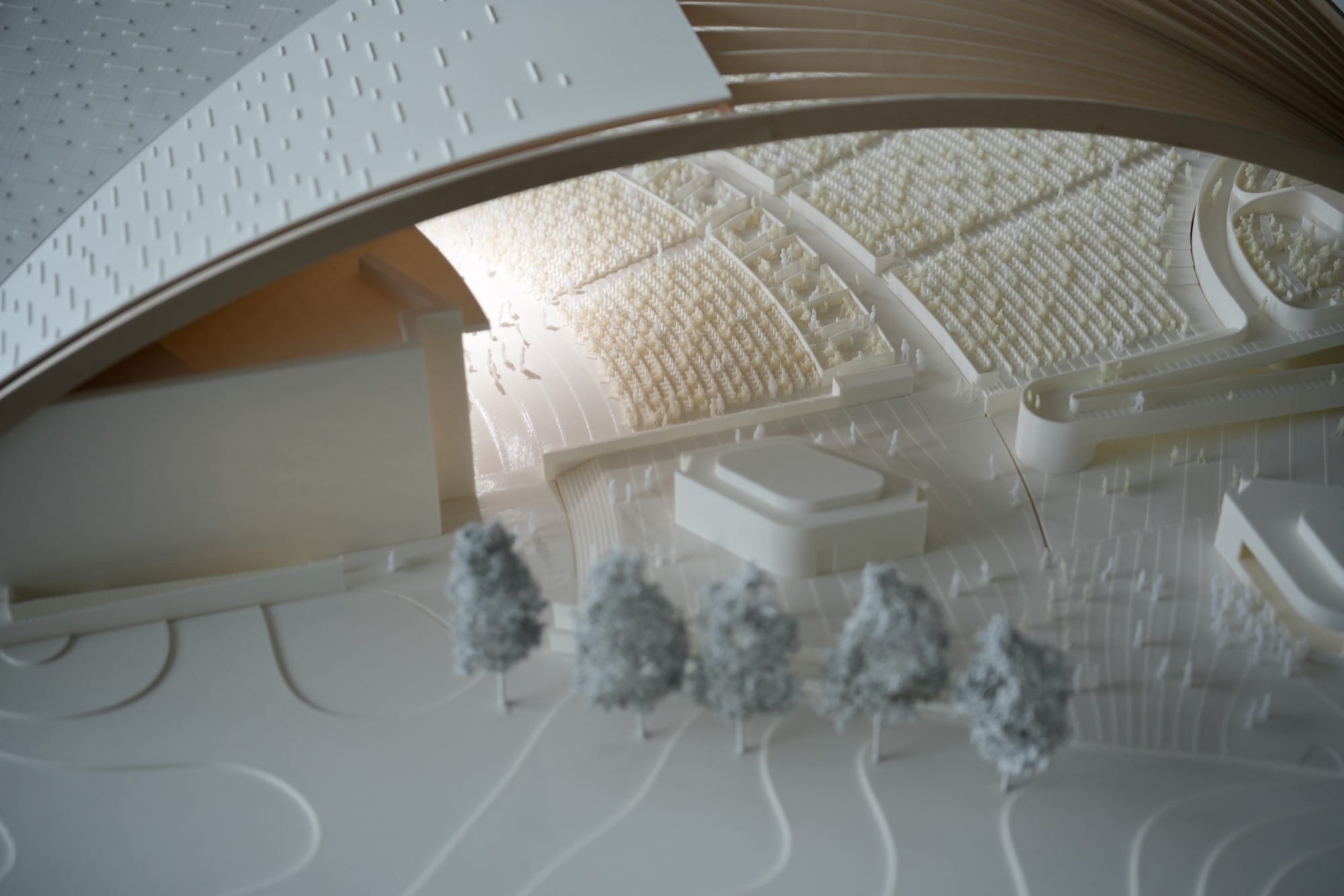 Construction begins on world’s largest free-span mass timber roof in ...