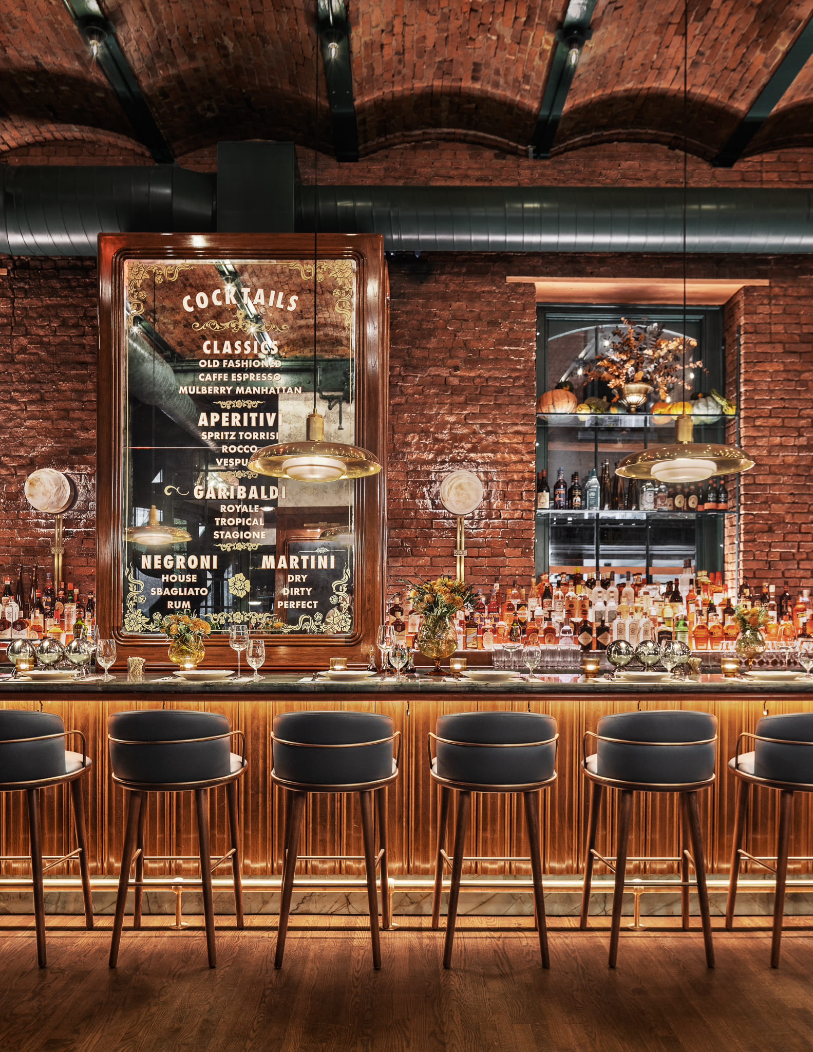 Torrisi Bar & Restaurant | Garrett Singer Architecture + Design | Archinect