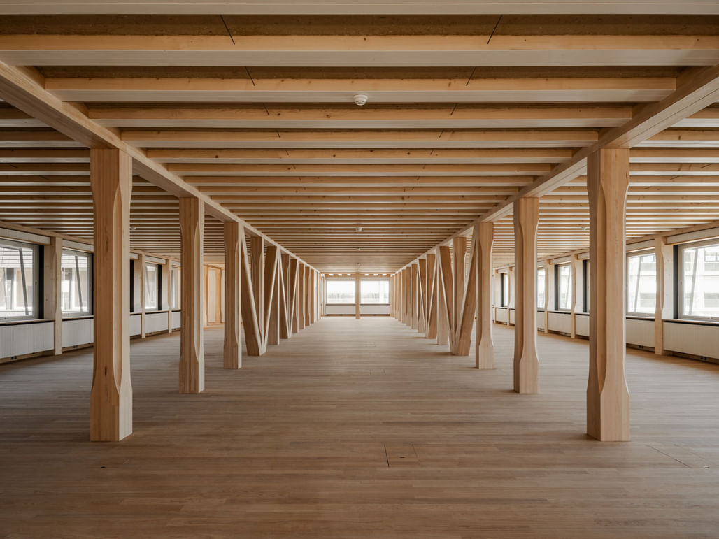 Herzog & de Meuron completes highly sustainable timber office complex ...