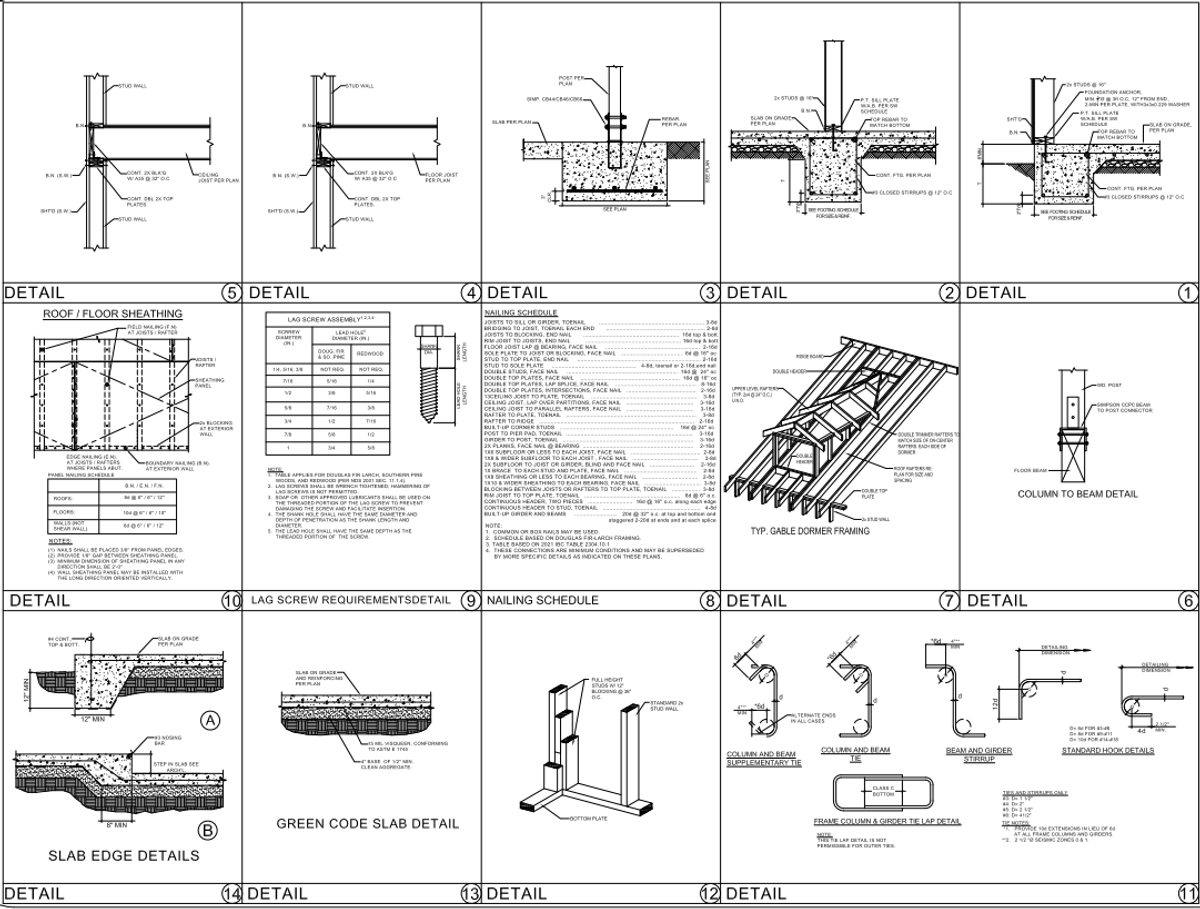 Structural Plan | Robert J | Archinect
